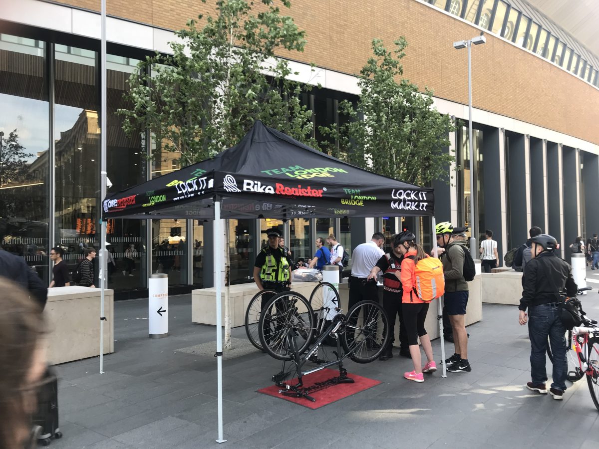 Free Bike Marking: September - Team London Bridge