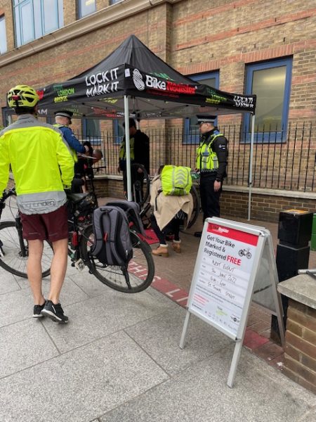 FREE Bike Marking - Various dates in April - Team London Bridge