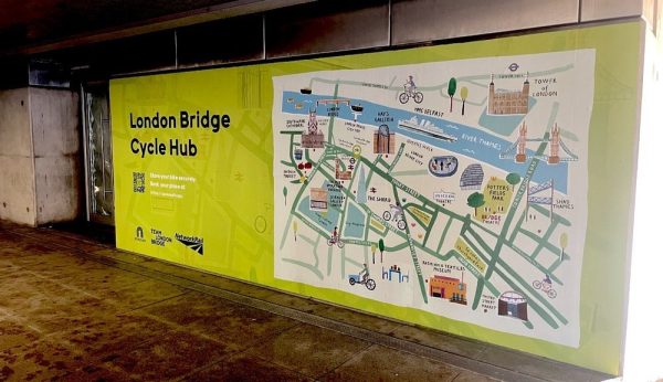 Spokesafe Cycle Hub at London Bridge Station - Team London Bridge